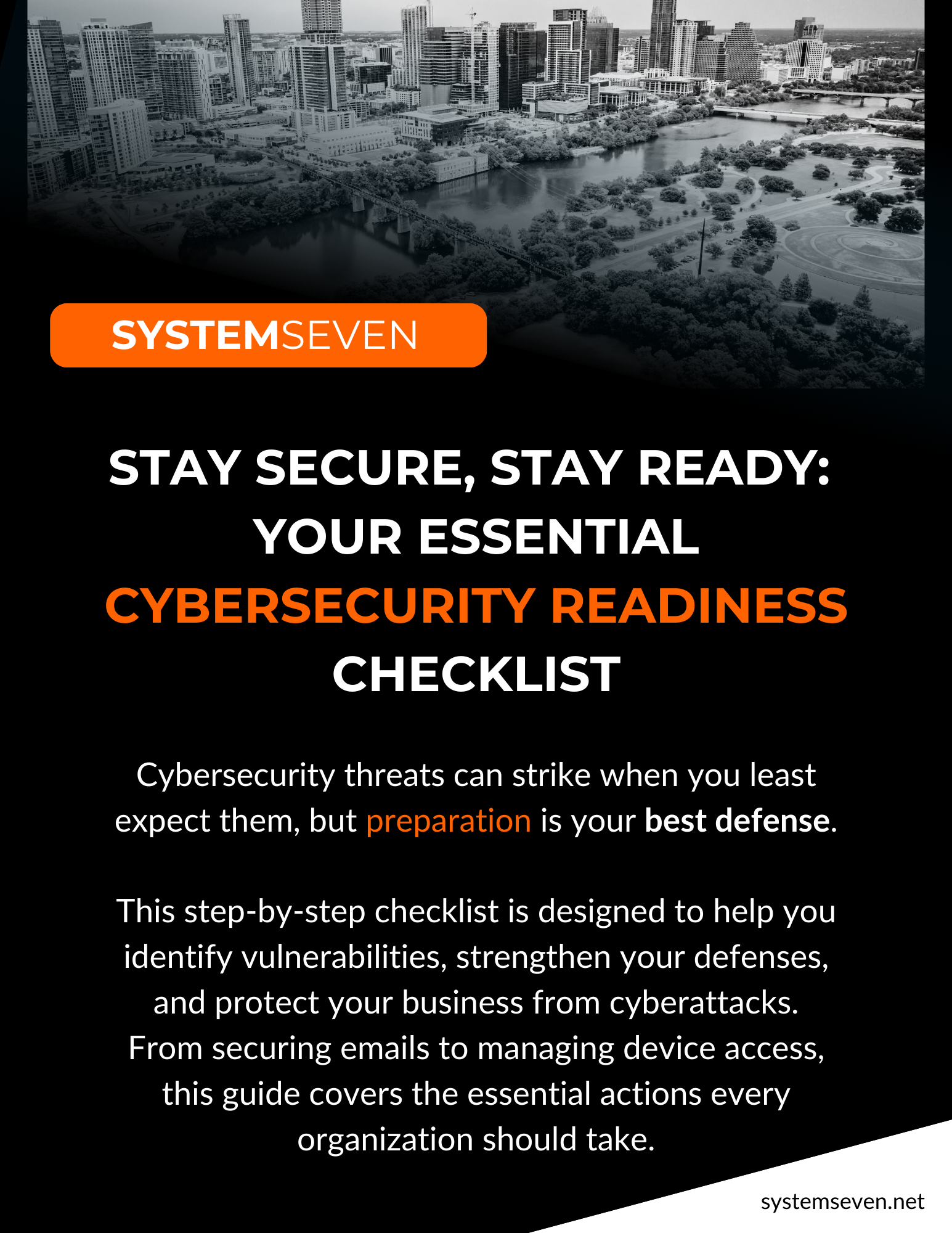 Cybersecurity Readiness Checklist - SYSTEMSEVEN